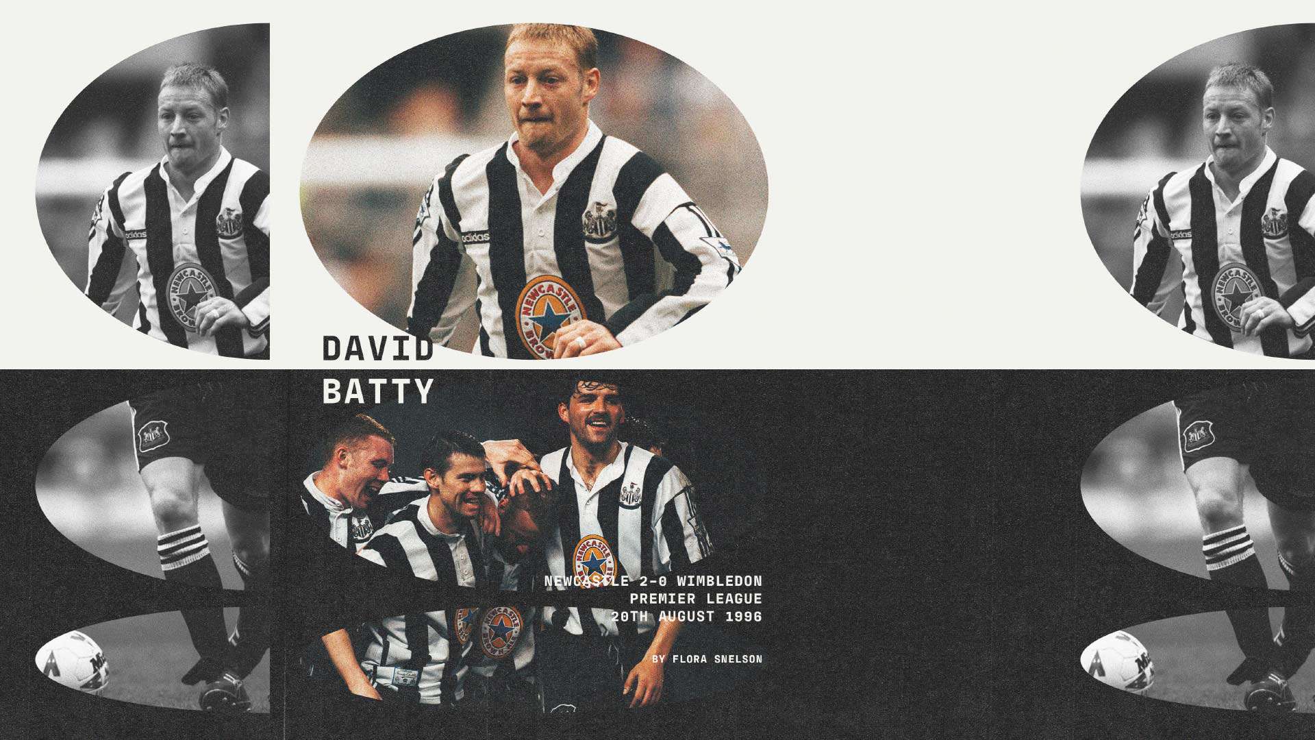 David Batty | Newcastle 2-0 Wimbledon • The Square Ball