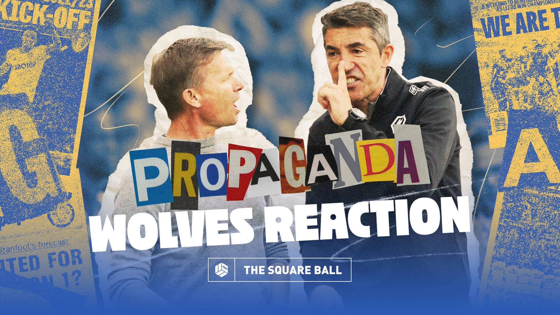 Watch the Wolves reaction in Propaganda • The Square Ball
